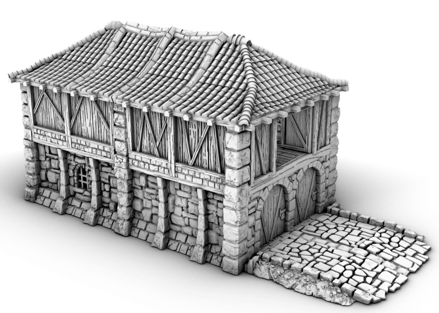 Warehouse Barn by Gamescape3d Dungeons and Dragons D&D Wargames Dnd ...