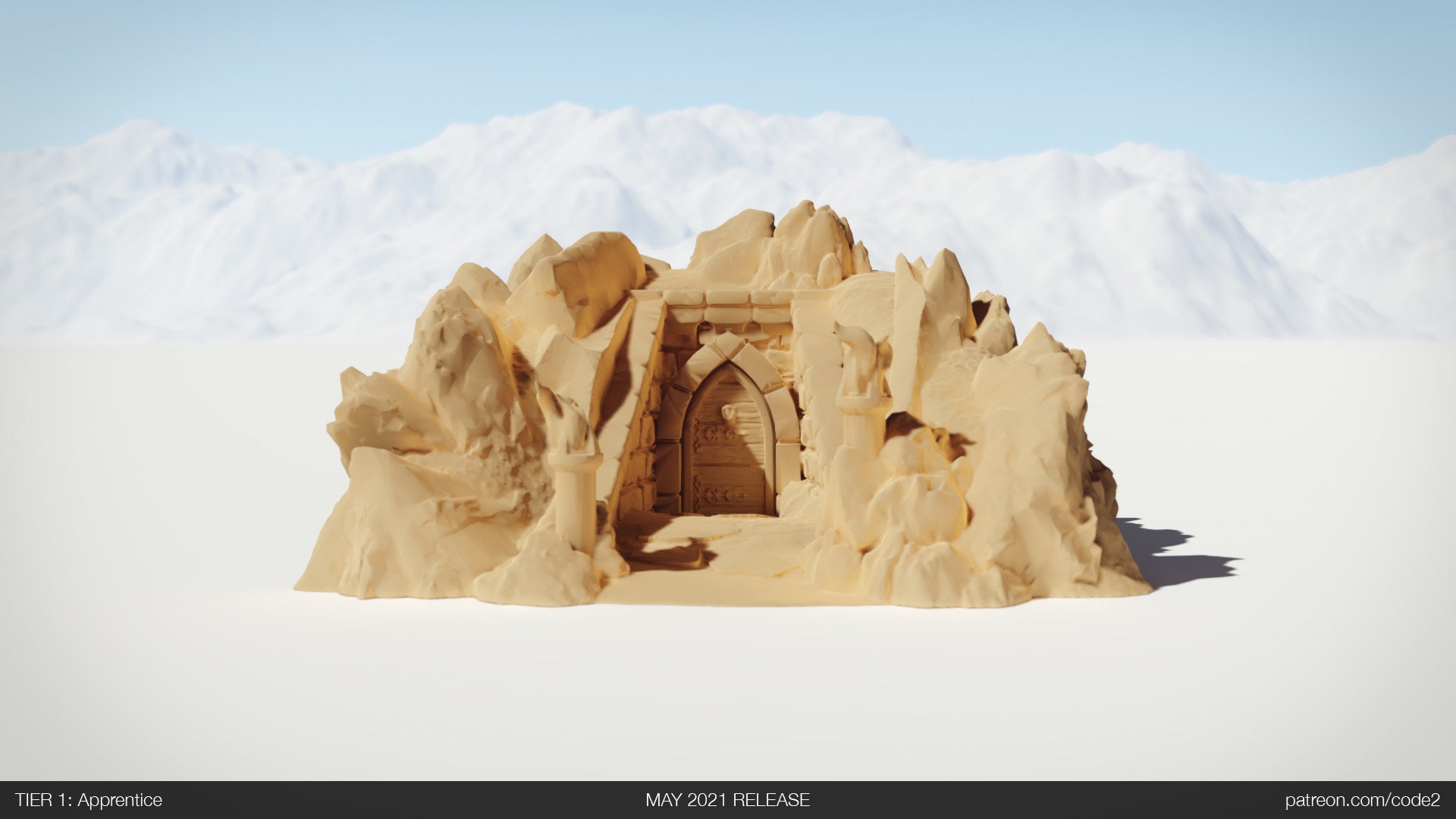 Underground Entrances | Modular Cave & Underdark Terrain | 28/32mm RPG ...