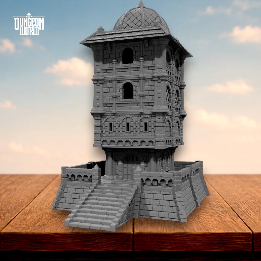 Dorfhaus Terrain DnD | 15 mm 28 mm 32 mm Fantasy Cottage Gebäude ...