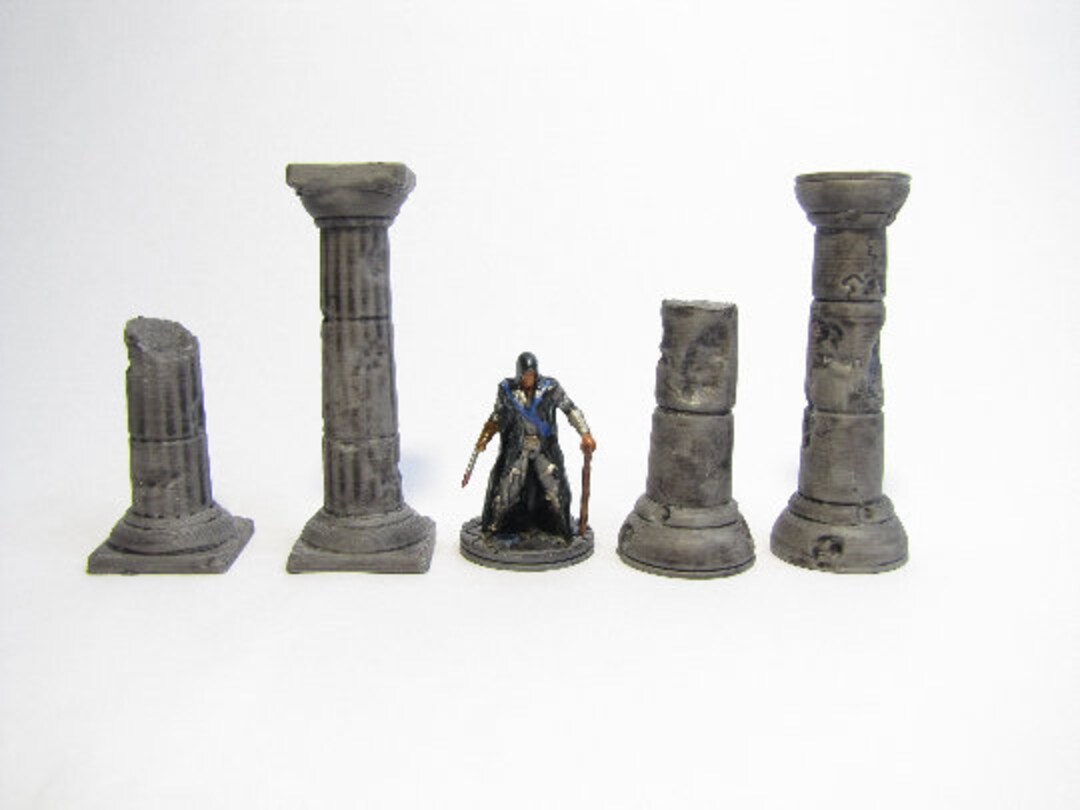 Modular Pillars 4x Set for Dungeons and Dragons | D&D | Pathfinder ...