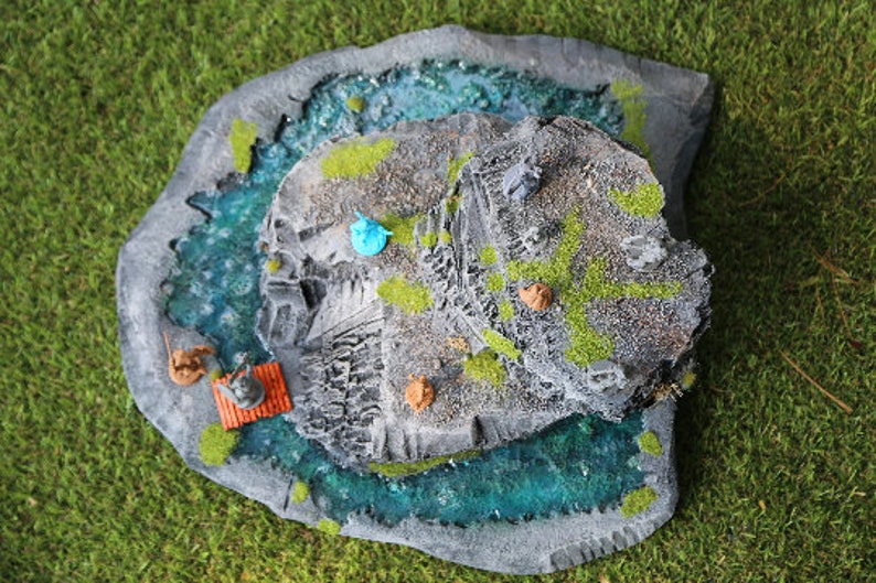 Higher Ground With Lake for Dungeons and Dragons D&D Pathfinder RPG ...