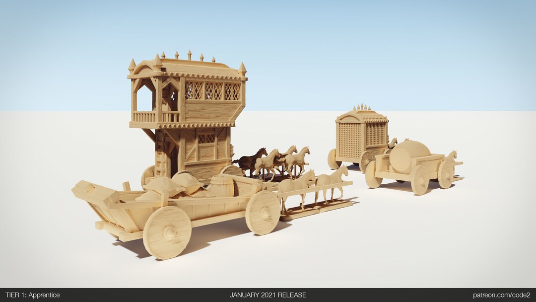 Medieval Wagons and Carts | Dungeons and Dragons | D&D | Wargames | Dnd ...