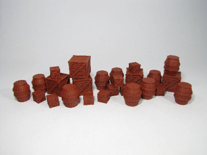 Barrels and Crates Ultimate Set for Dungeons and Dragons D&D Pathfinder ...