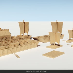 Ultimate Boats, Rafts, Barges Set | Dungeons and Dragons | D&D ...