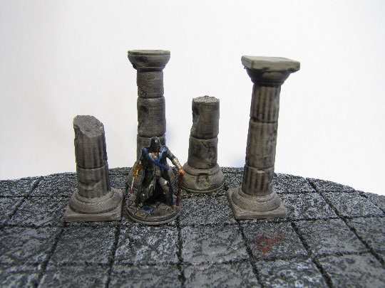 Modular Pillars 4x Set for Dungeons and Dragons D&D Pathfinder RPG 5e ...