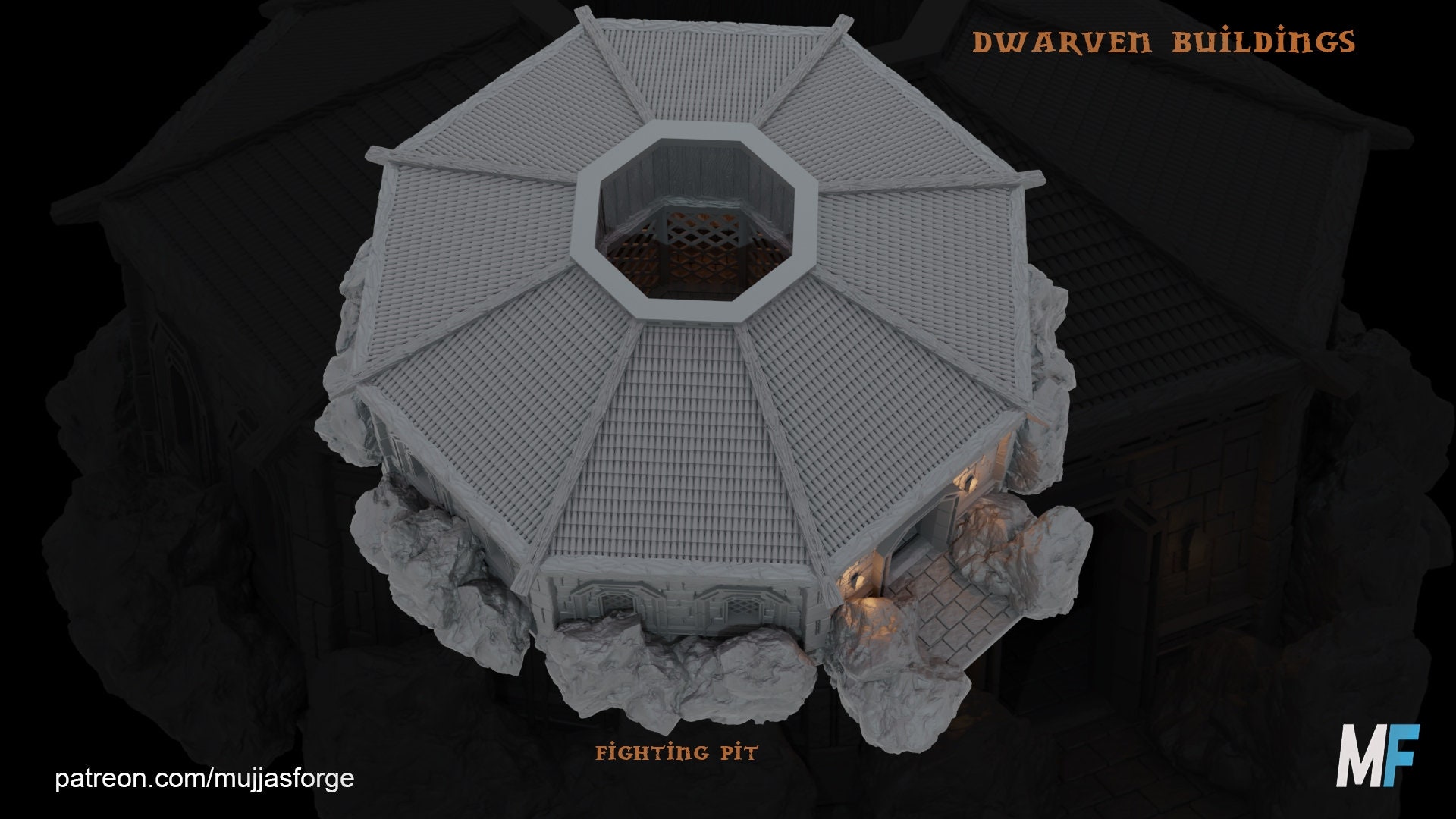 Dwarven Fighting Pit by Mujja's Forge Dungeons and Dragons D&D Wargames ...