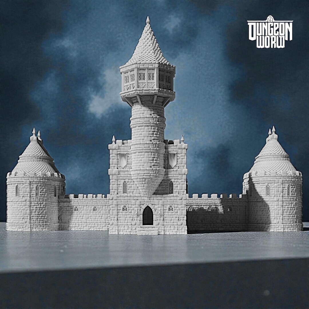 Medieval Modular Bank Building With Vault | 15mm 28mm 32mm Fantasy Dnd ...