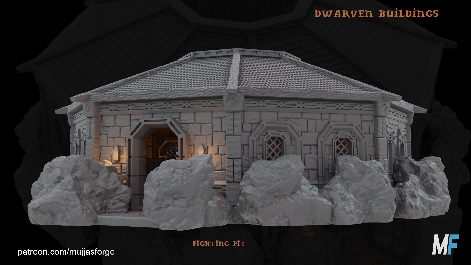 Dwarven Fighting Pit by Mujja's Forge Dungeons and Dragons D&D Wargames ...
