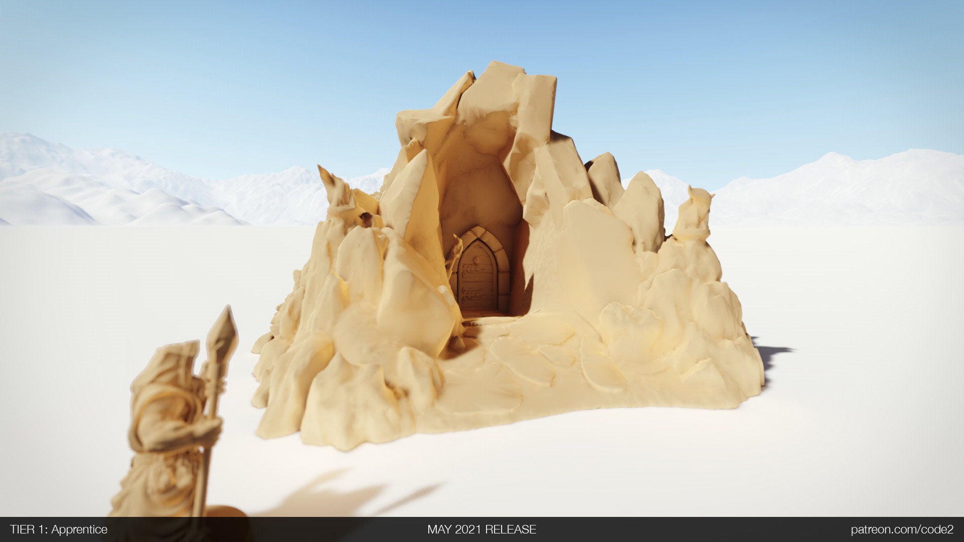 Underground Entrances | Modular Cave & Underdark Terrain | 28/32mm RPG ...