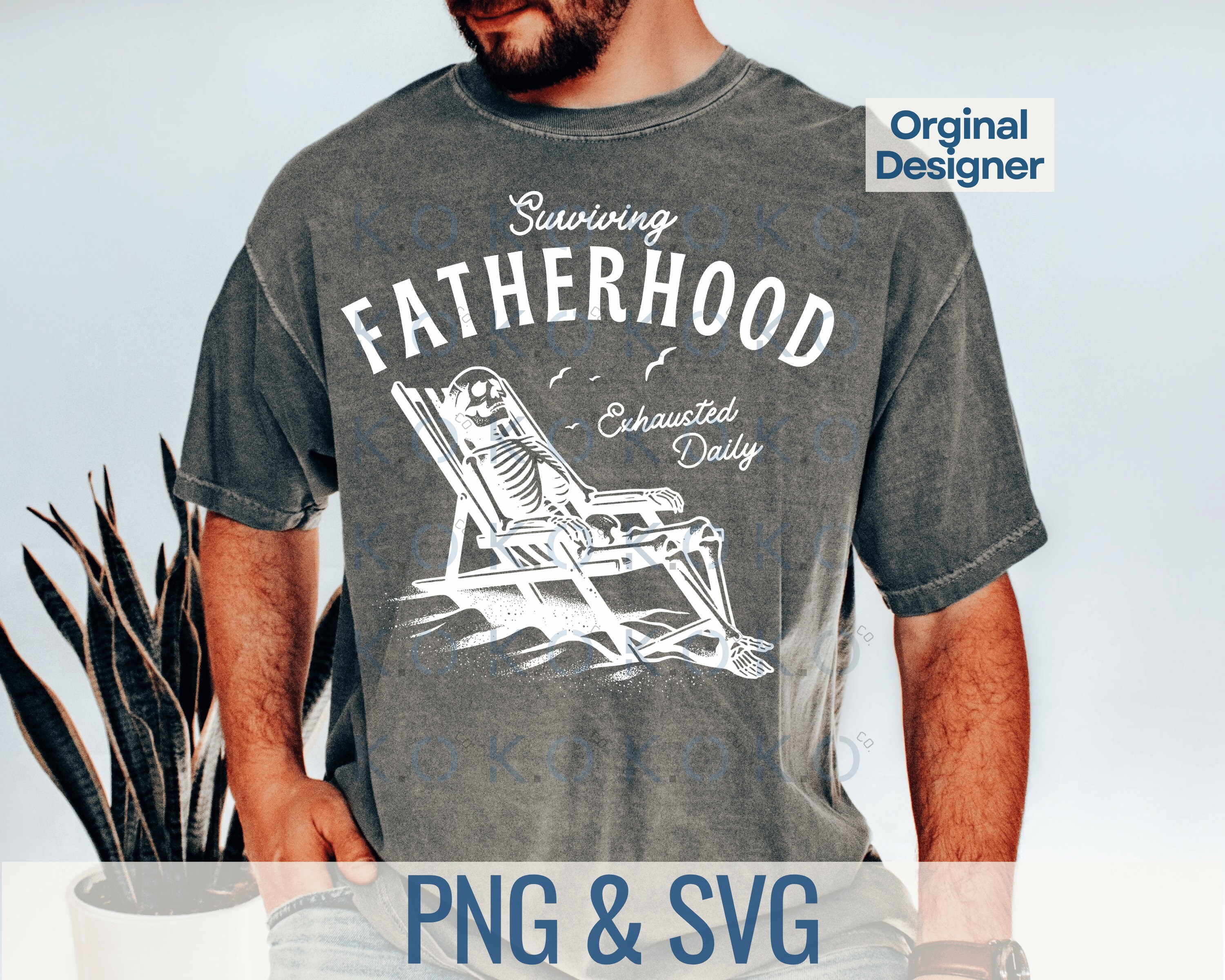 Skeleton Dad PNG, Father's Day T-shirt Design (digital Download) - Etsy