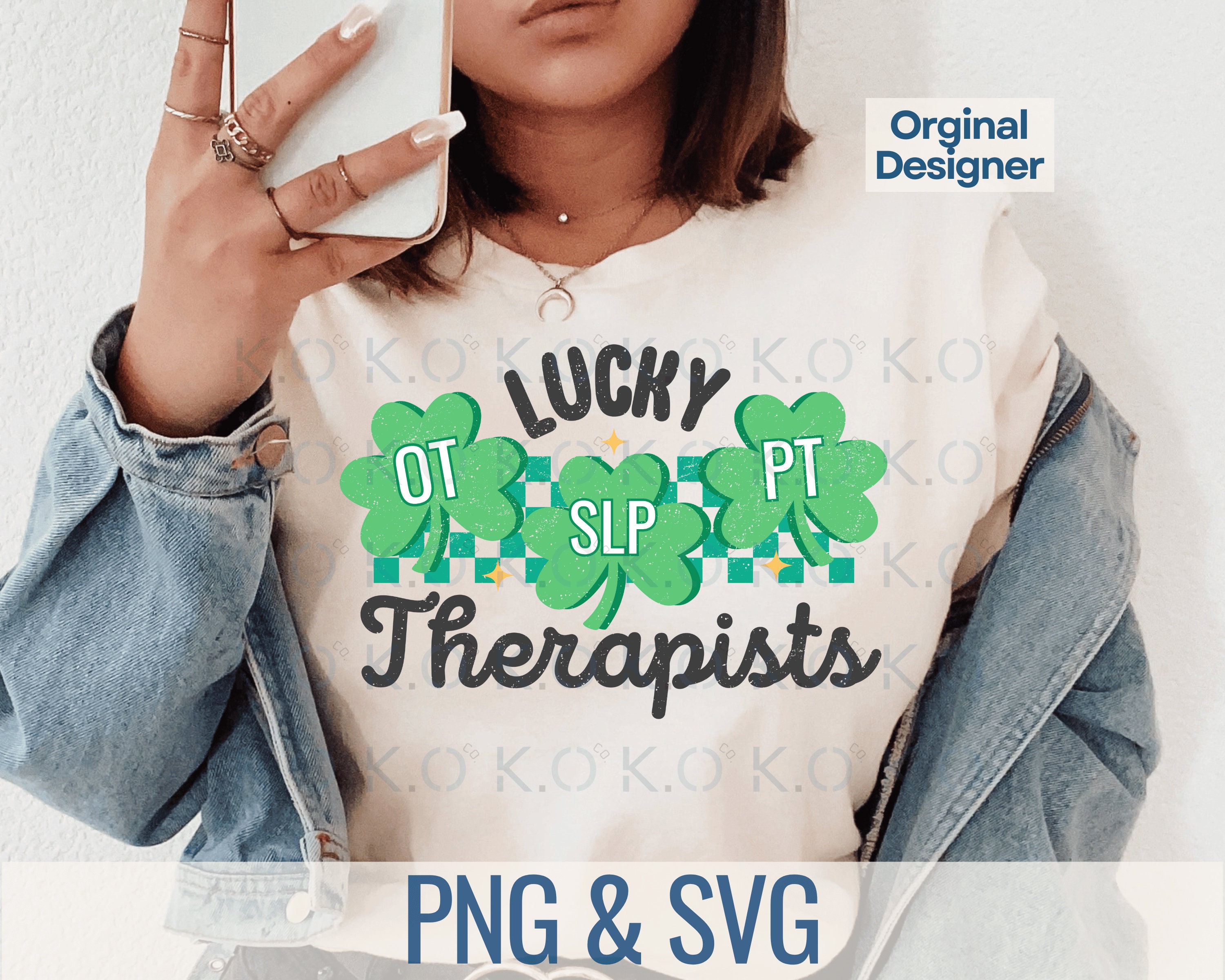 Therapist PNG, Retro St. Patricks Png, St Patricks SLP Png, OT ...