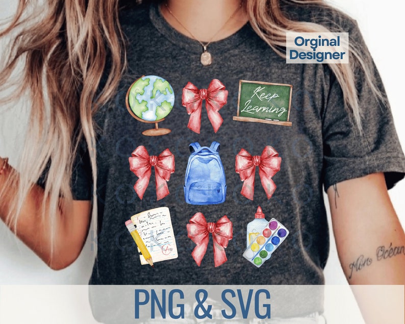 Teacher Coquette PNG, Retro Shirt Design (digital Download) - Etsy
