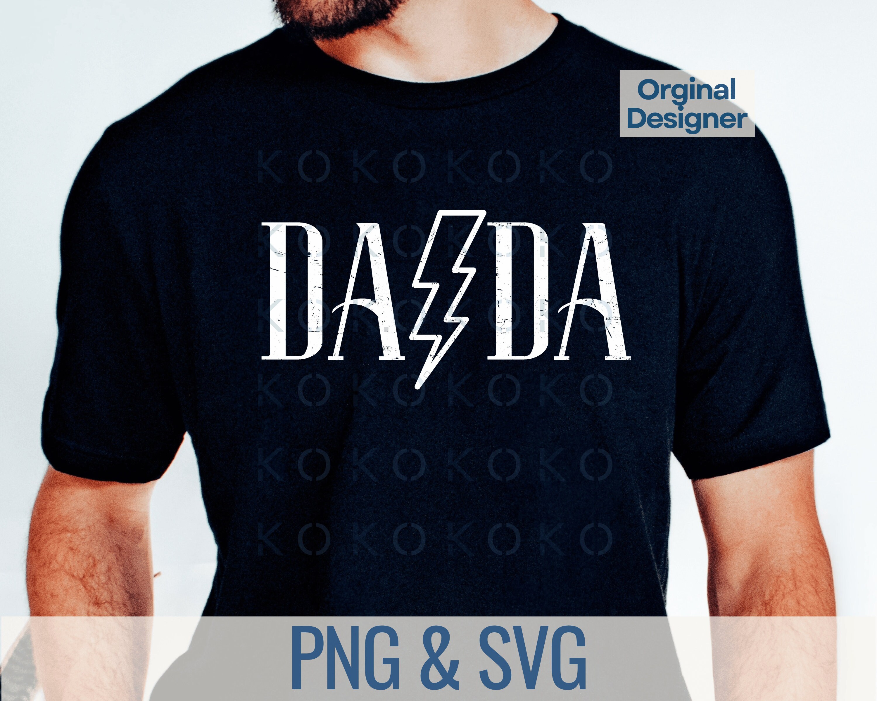 Dada Svg, Rad Dad, Dad Shirt Designs PNG, Dada Png, Father's Day Svg ...