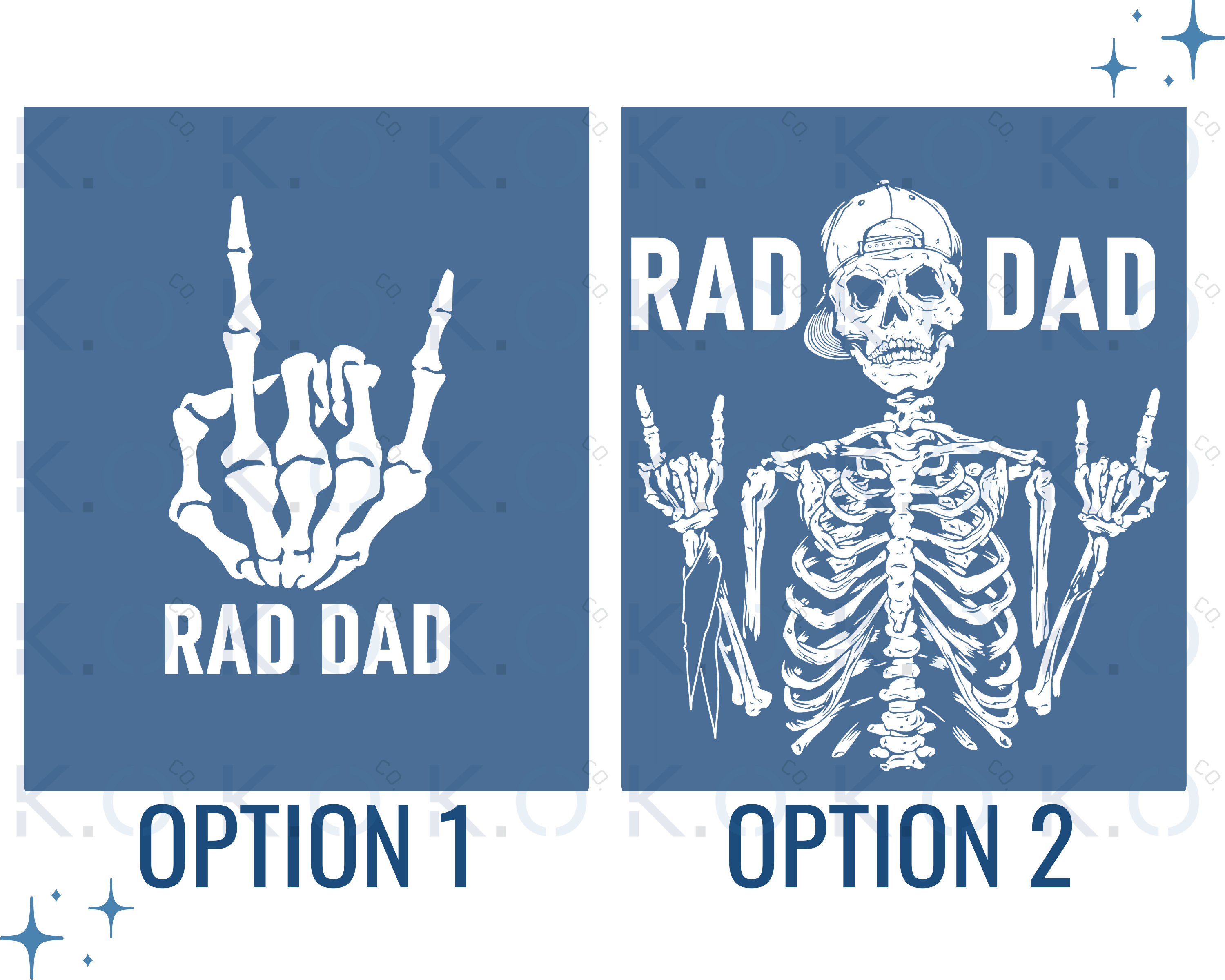 Rad Dad, Dad Shirt Designs PNG, Skeleton Dad, Father's Day Png, Cool ...
