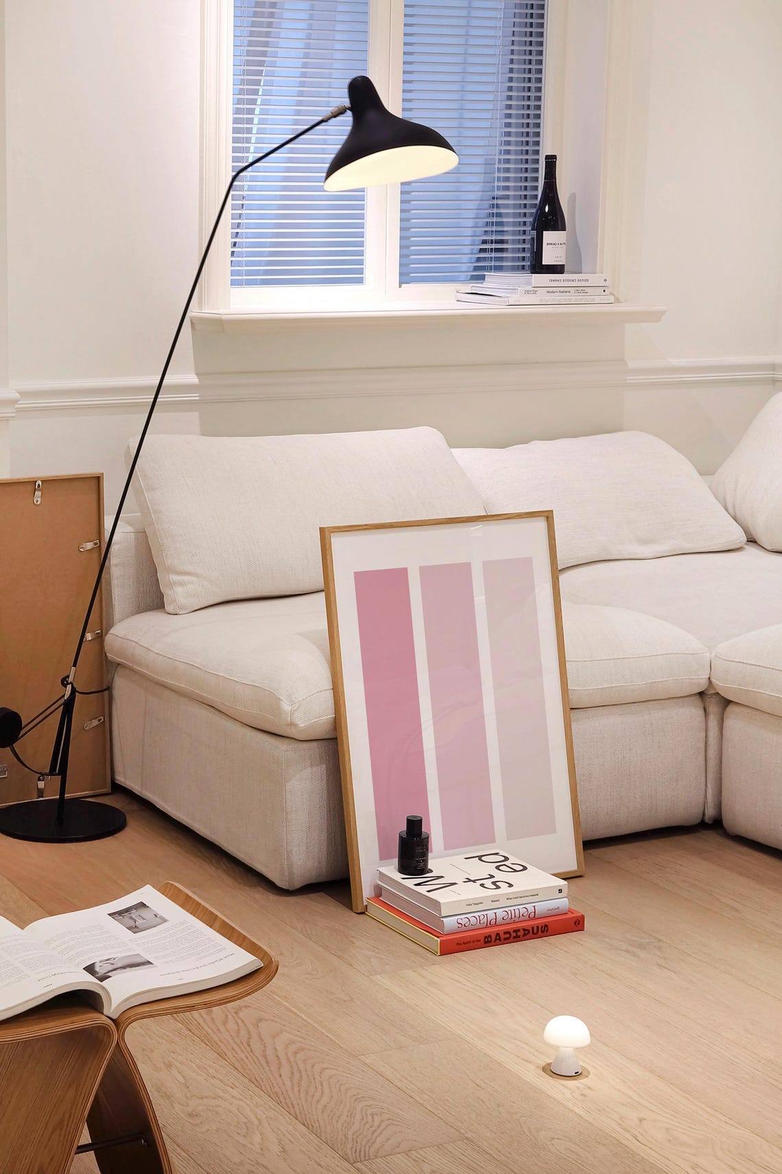 Pink Color Blocks Printable Wall Art, Chic Feminine Rectangle Blocks ...