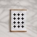 Black and White Plus Pattern Printable Wall Art Plus Sign - Etsy