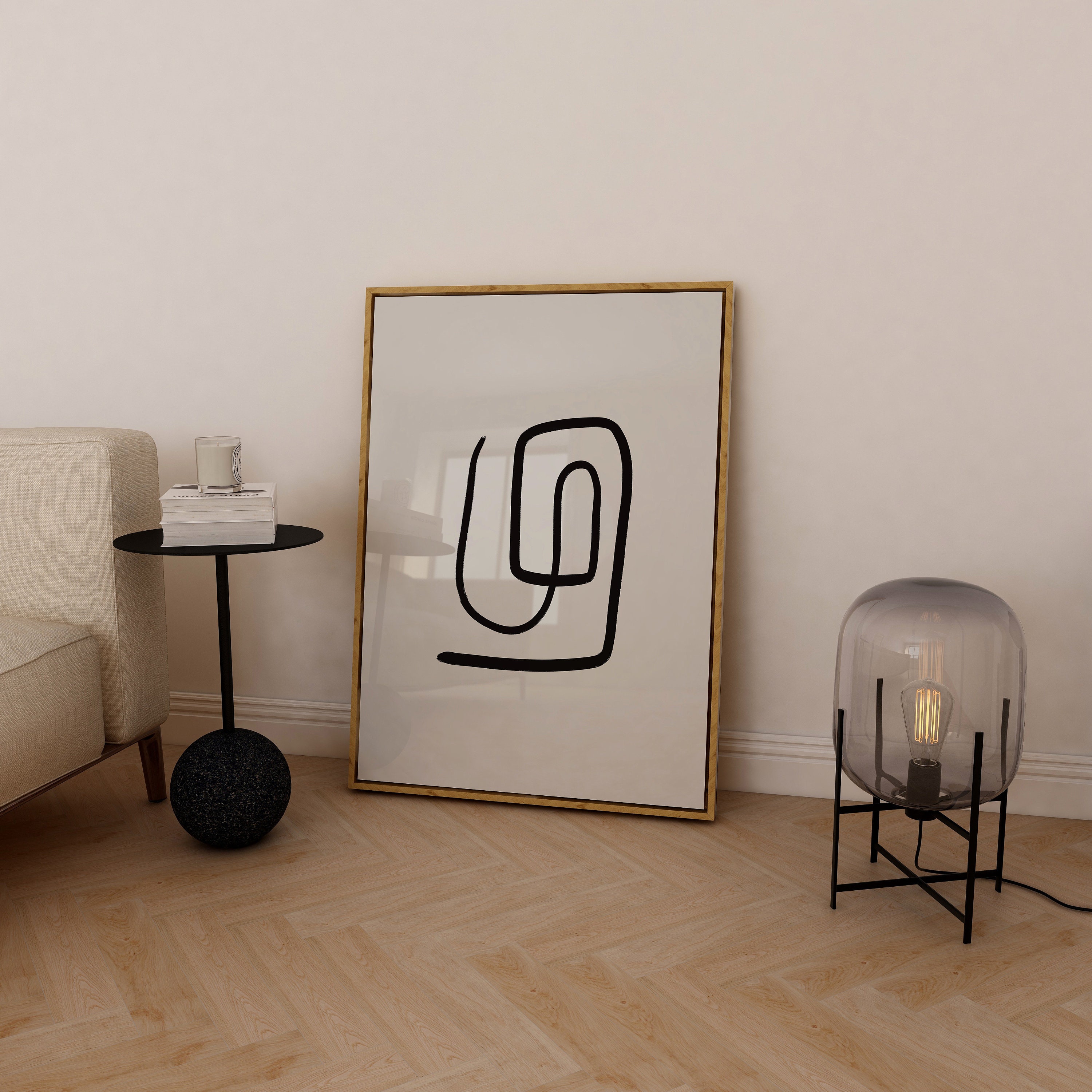 One Line Drawing Abstract Art Prints Modern Line Drawing - Etsy