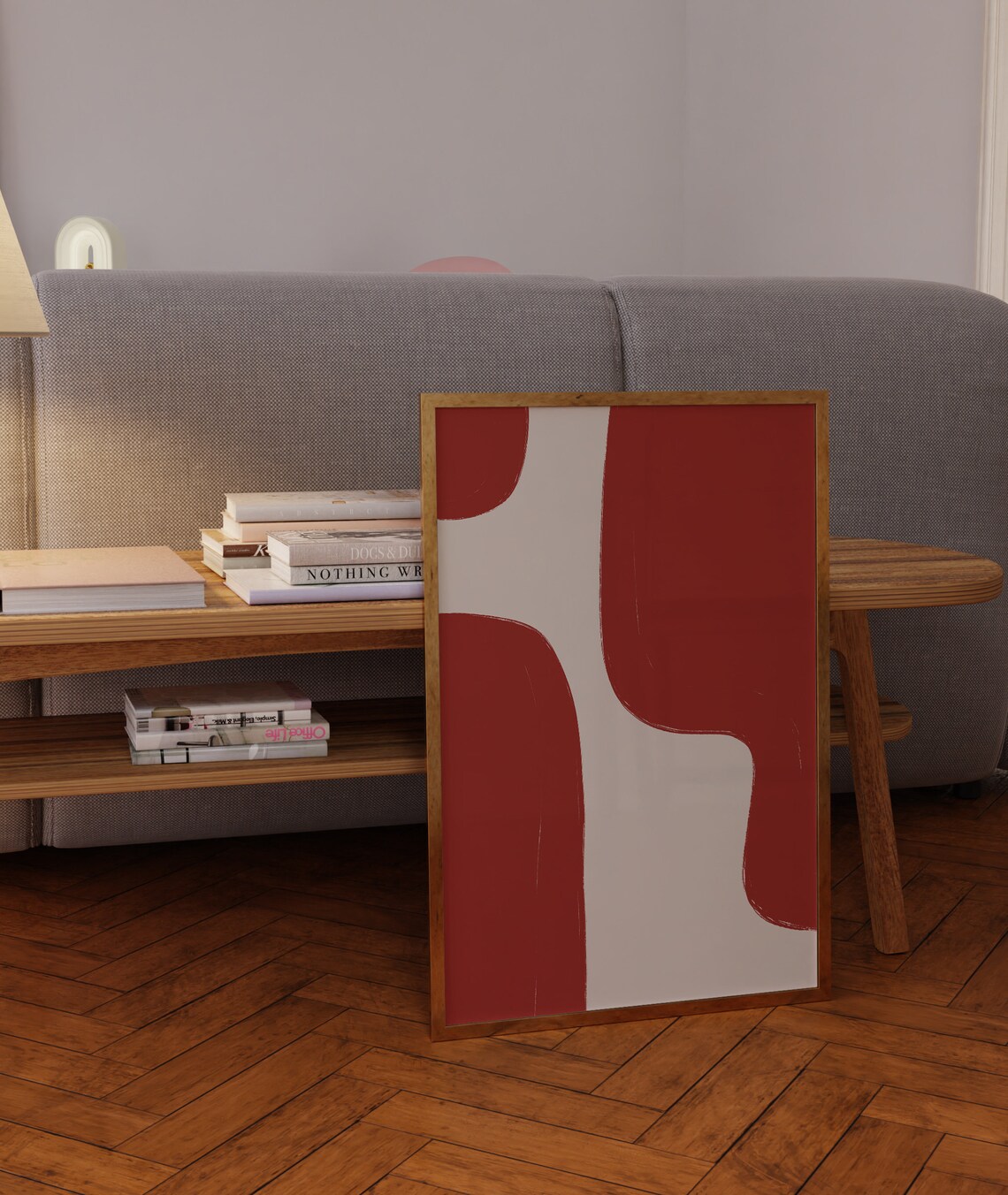 Red Abstract Art Prints Brush Strokes Printable Wall Art Red - Etsy