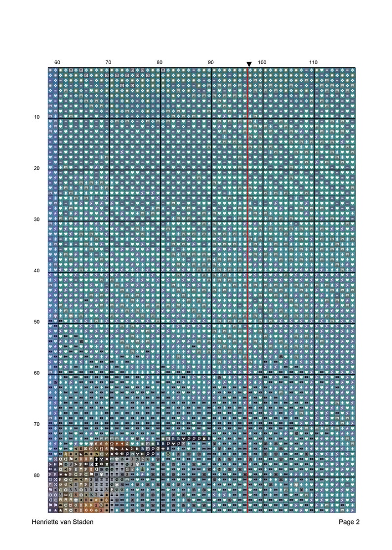 Watercolour Horse, Counted Cross Stitch Pattern, Full Coverage X Stitch ...