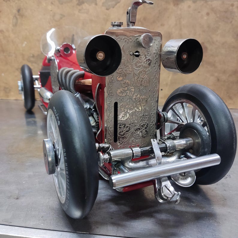 Hot Rod Sewing Machine Car - Etsy