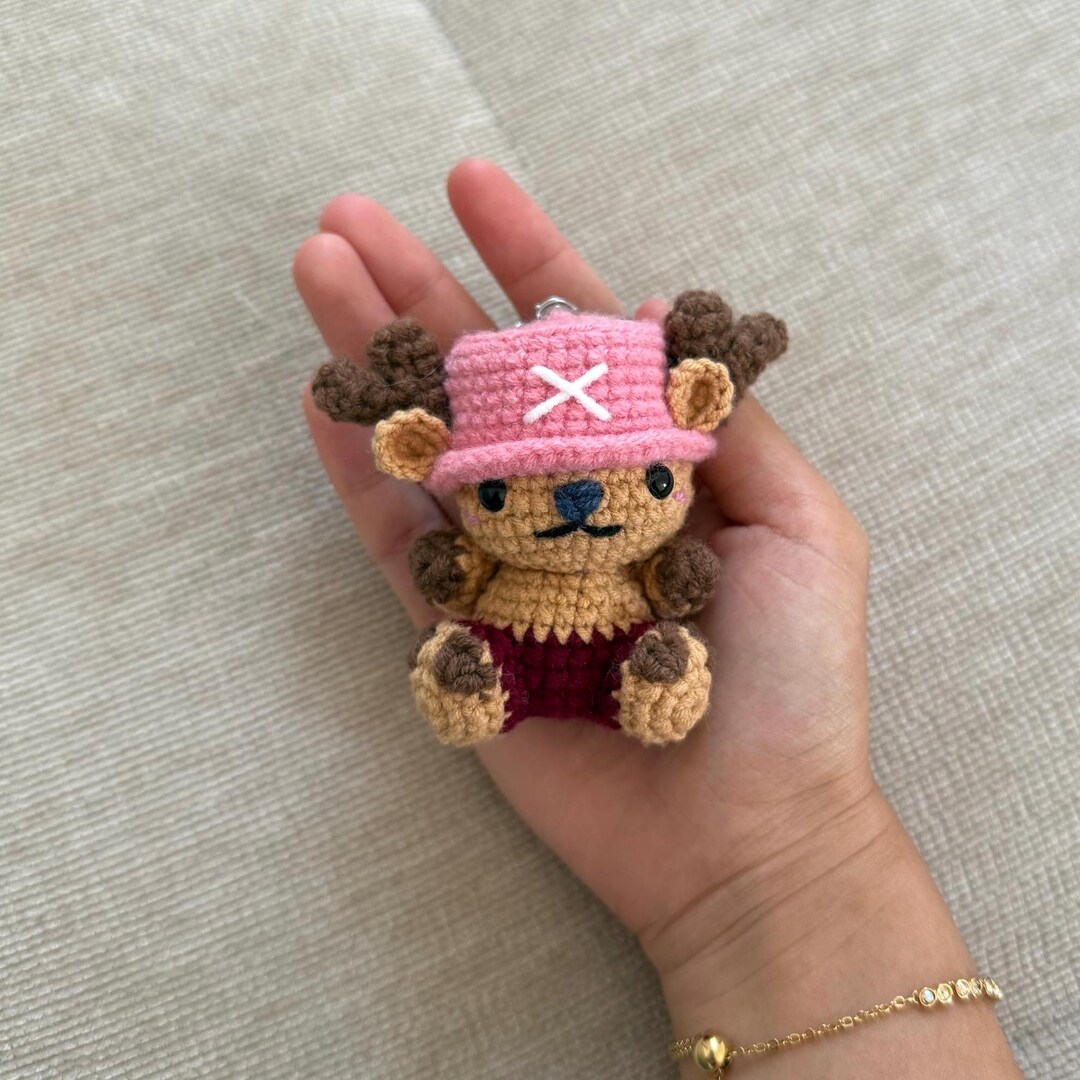 Tony Tony Chopper Crochet Keychain - Etsy