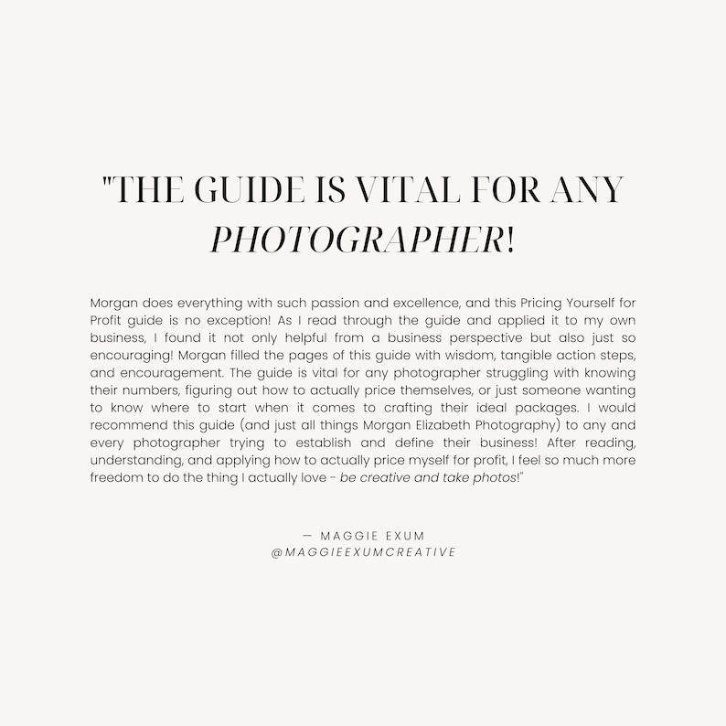 The Guide to Pricing Yourself for Profit as a Photographer - Etsy