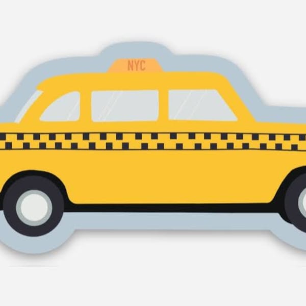 Taxi Yellow Cab - Etsy