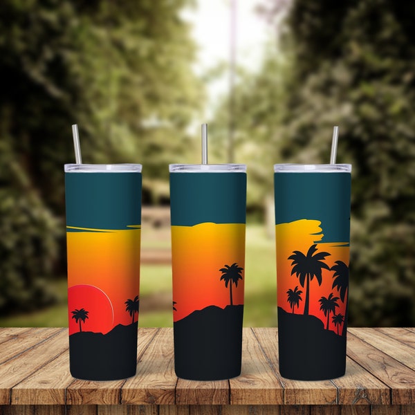 Sunset Tumbler - Etsy