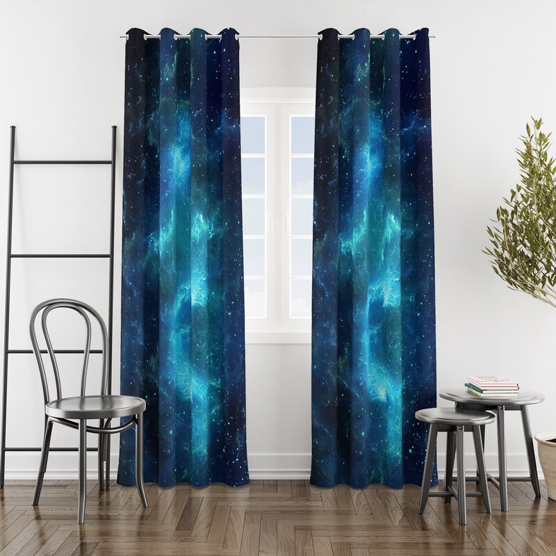 Stars Curtains - Etsy
