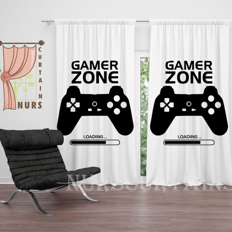 Gamer Curtains - Etsy