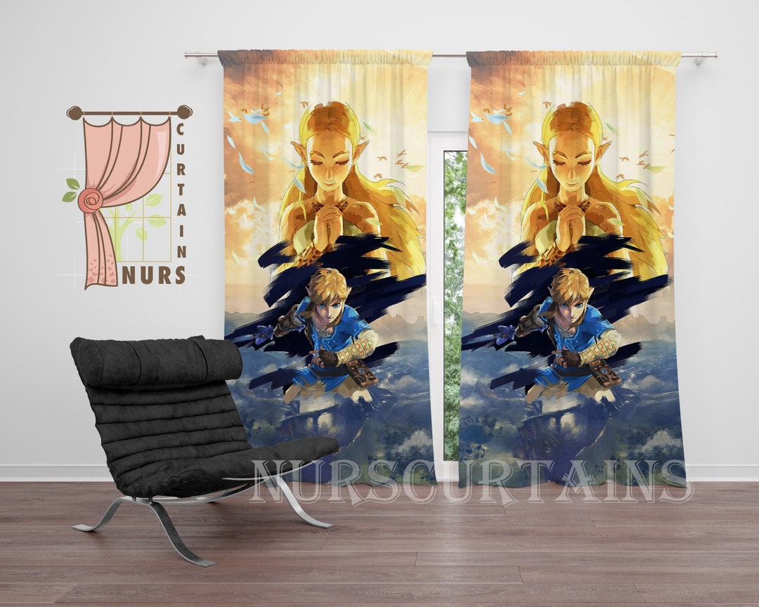 Zelda Curtain, Popular Game Curtain, the Legend of Zelda Curtain, Game ...