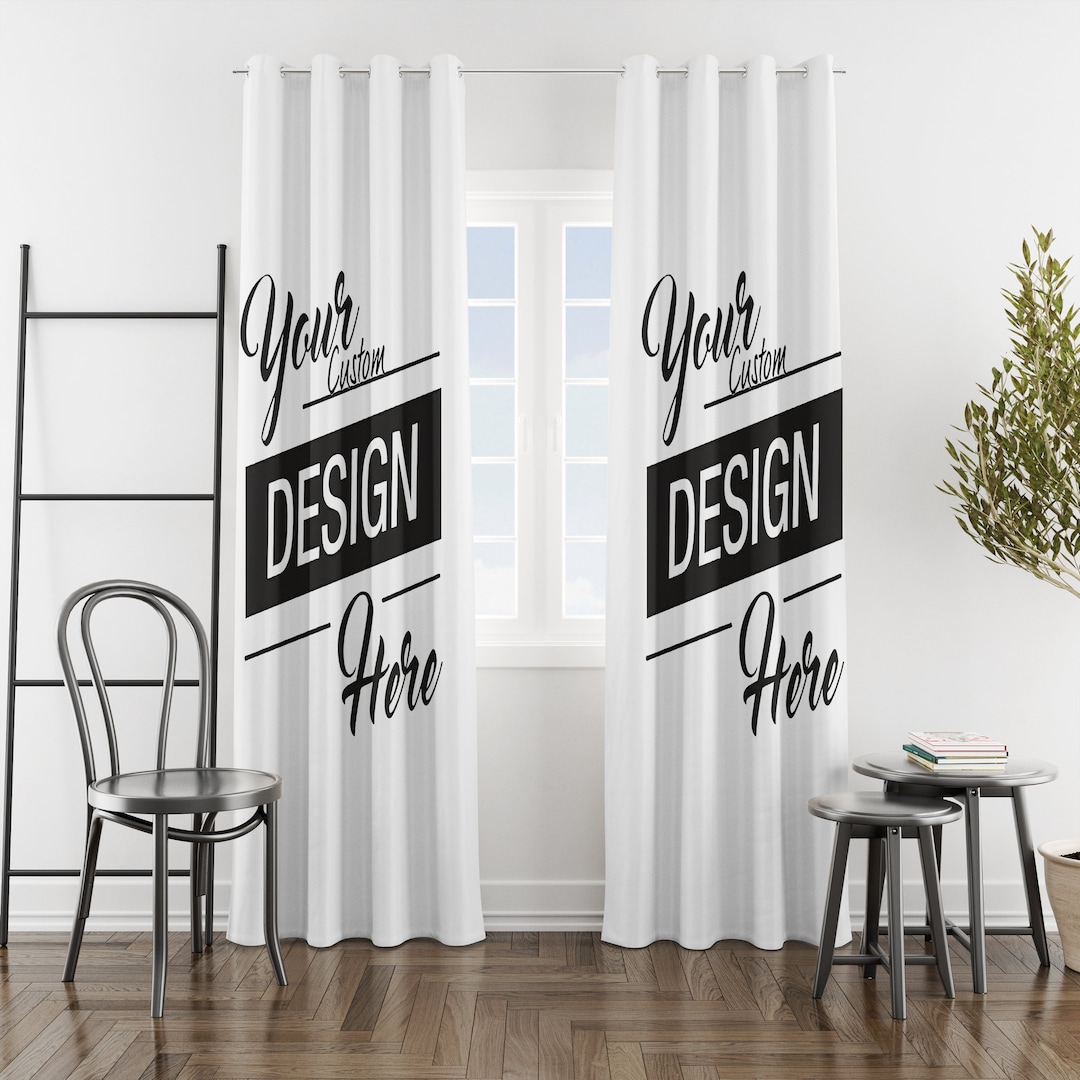 Personalized Curtain, Design Your Own Curtain, Custom Curtain, Put Your ...
