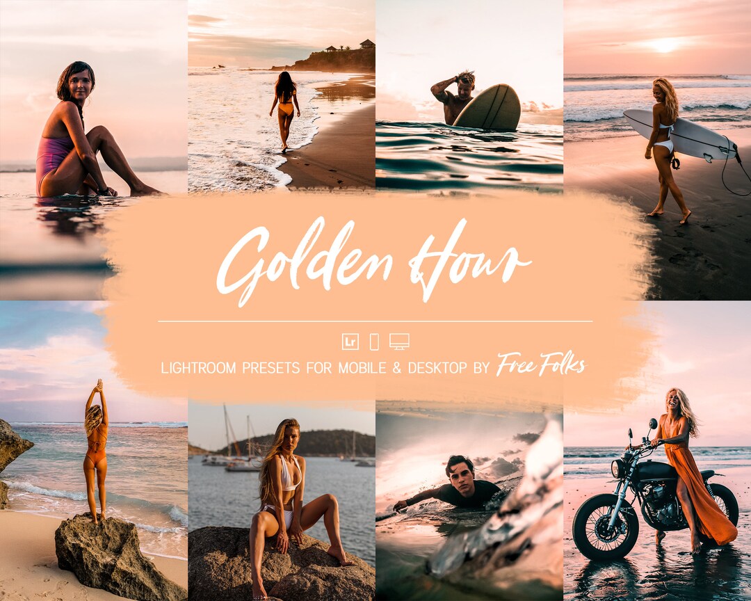 15 Lightroom Presets Mobile & Desktop Sunset Presets Sunrise Presets Warm Presets Bright Presets ...