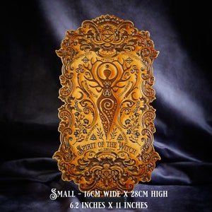 Spirit of the Witch - Beautiful Wiccan / Pagan Wall Hanging Art - Cute ...