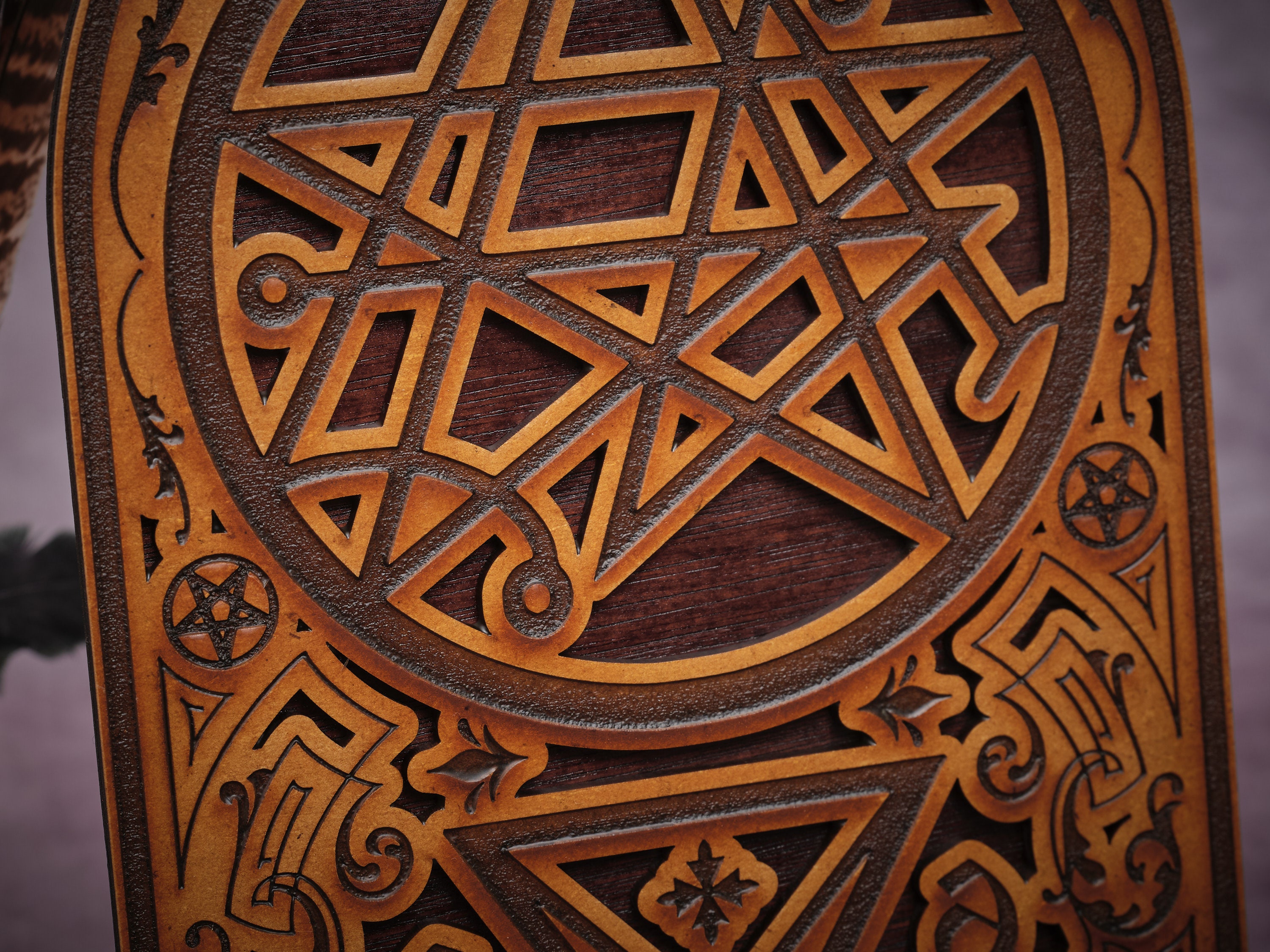 Sigil of the Gate With Leviathan Cross and Seal of Satan - Three ...