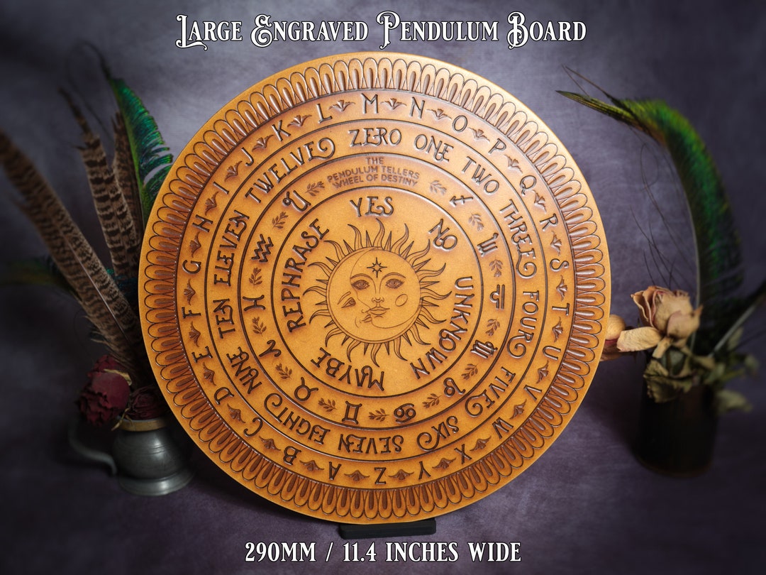 Large Pendulum Board for Fortune Telling & Prediction Beautifully ...