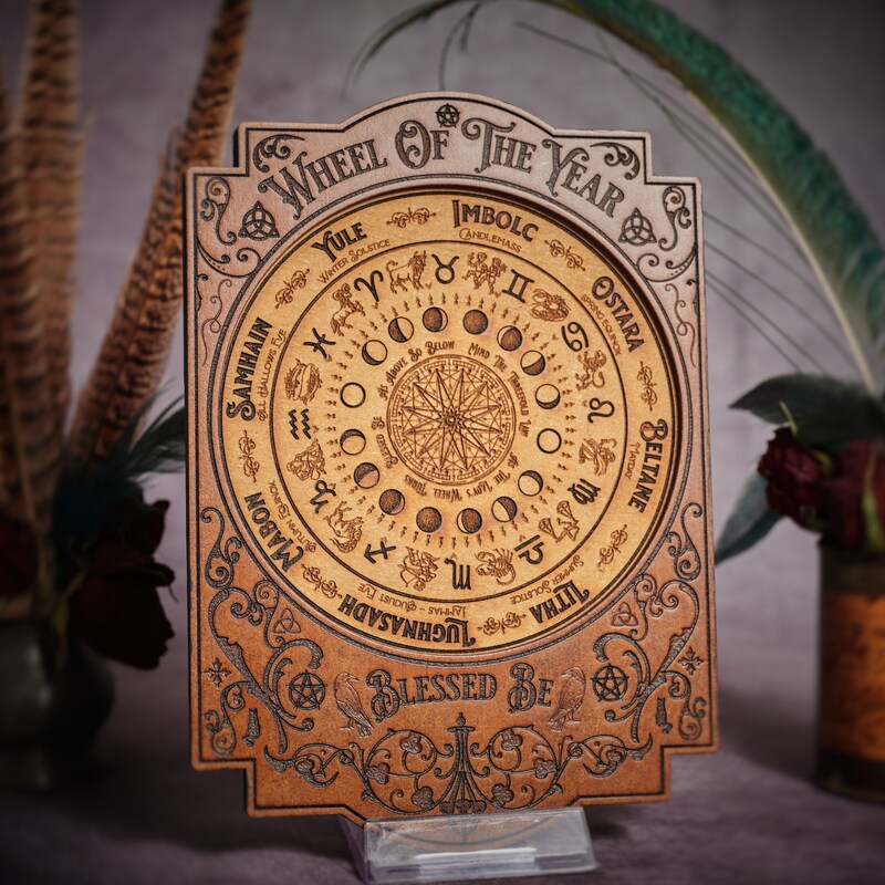 Wheel of the Year - Etsy