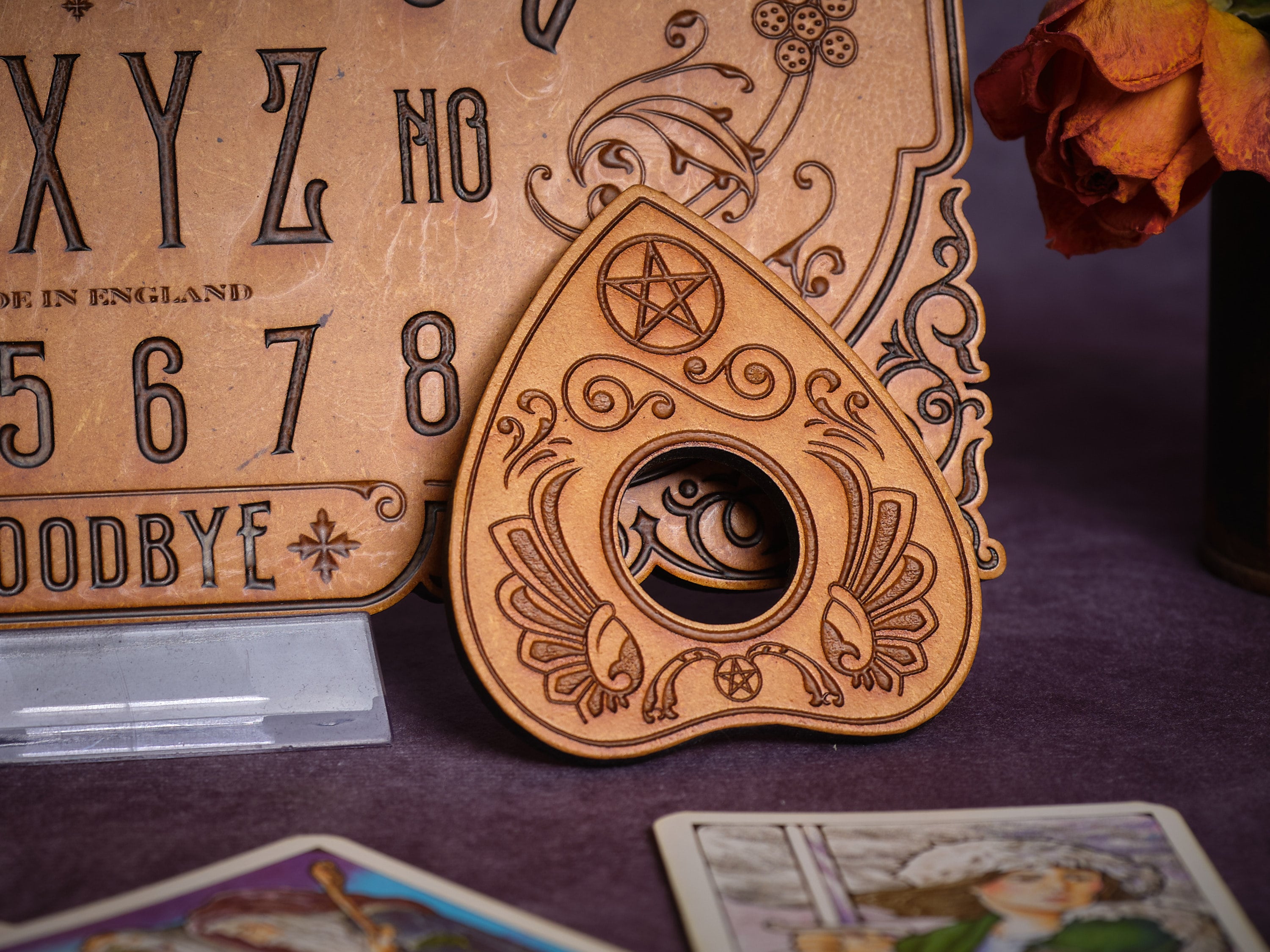 Handmade Victorian Style Ouija Board – Spirit Board & Planchette - Etsy