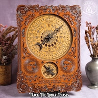 3D Printed Pentacle Clock - Etsy
