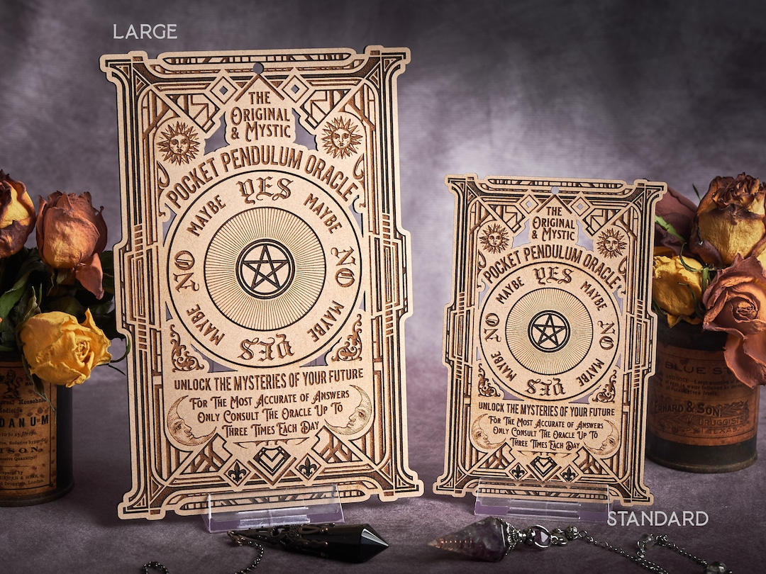 Beautiful Pendulum Boards / Dowsing Board / Witch Board - Vintage ...