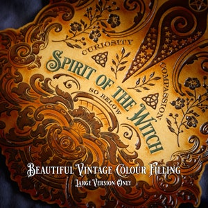 Spirit of the Witch - Beautiful Wiccan / Pagan Wall Hanging Art - Cute ...