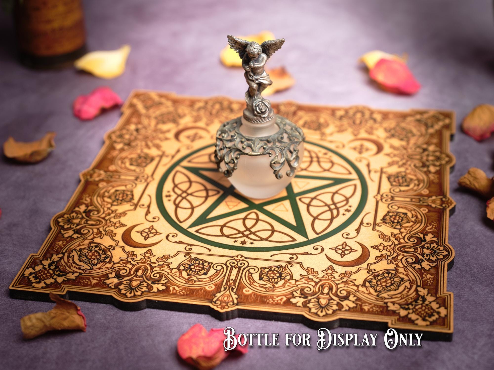 Handmade Victorian Pentagram Altar Plate – Wiccan Pagan Decor - Etsy