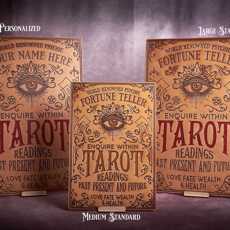 Tarot Reader Sign - Etsy