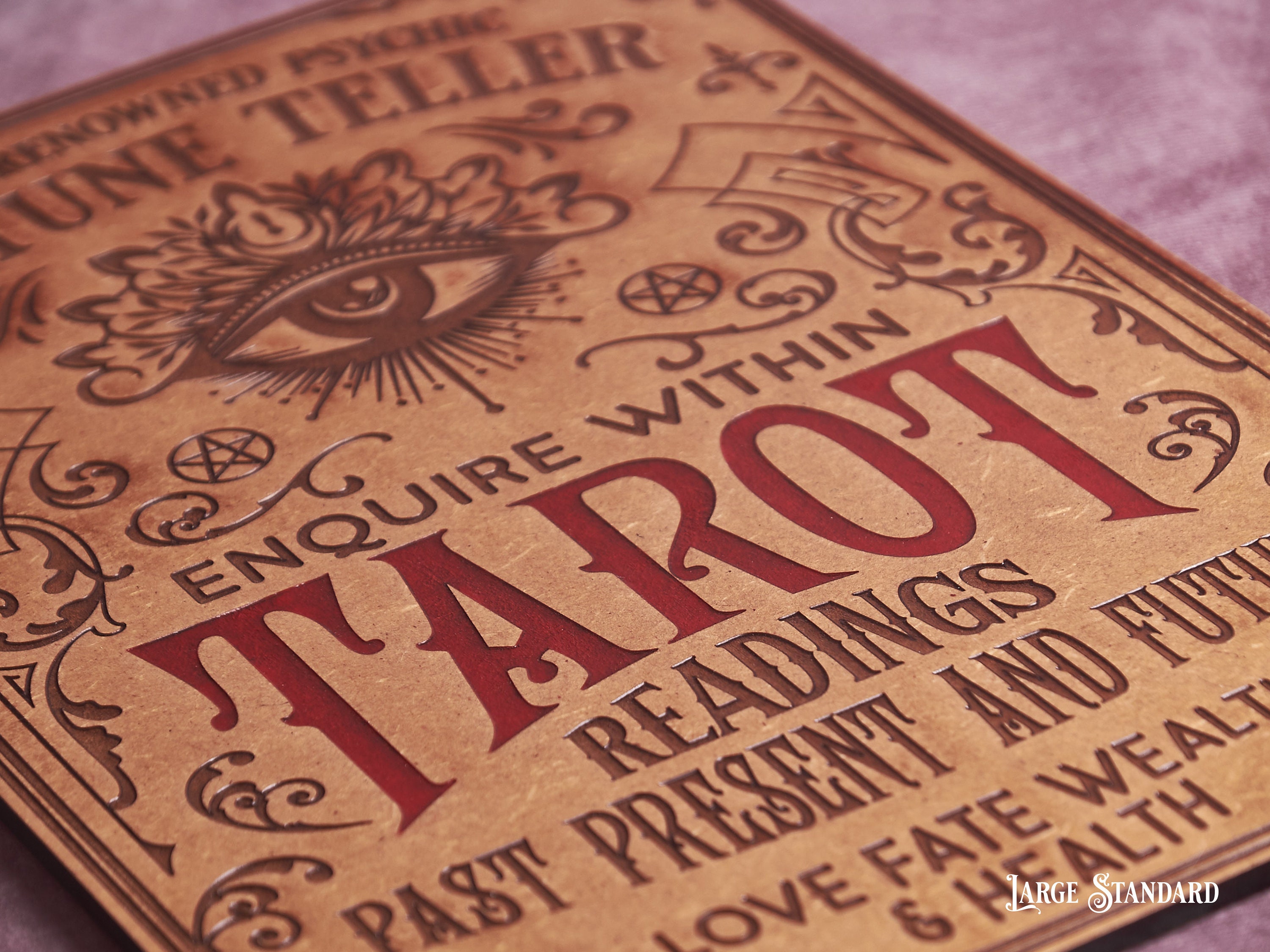 Personalized Fortune Teller Sign Tarot Reading Sign Three - Etsy Canada