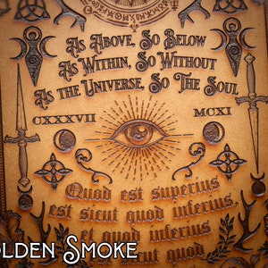 Witches Spell Enchantment Altar Piece - Beautiful Piece of Witchy Wall ...