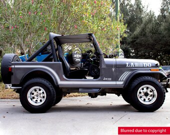 Jeep Cj7 Hood Decal - Etsy Australia