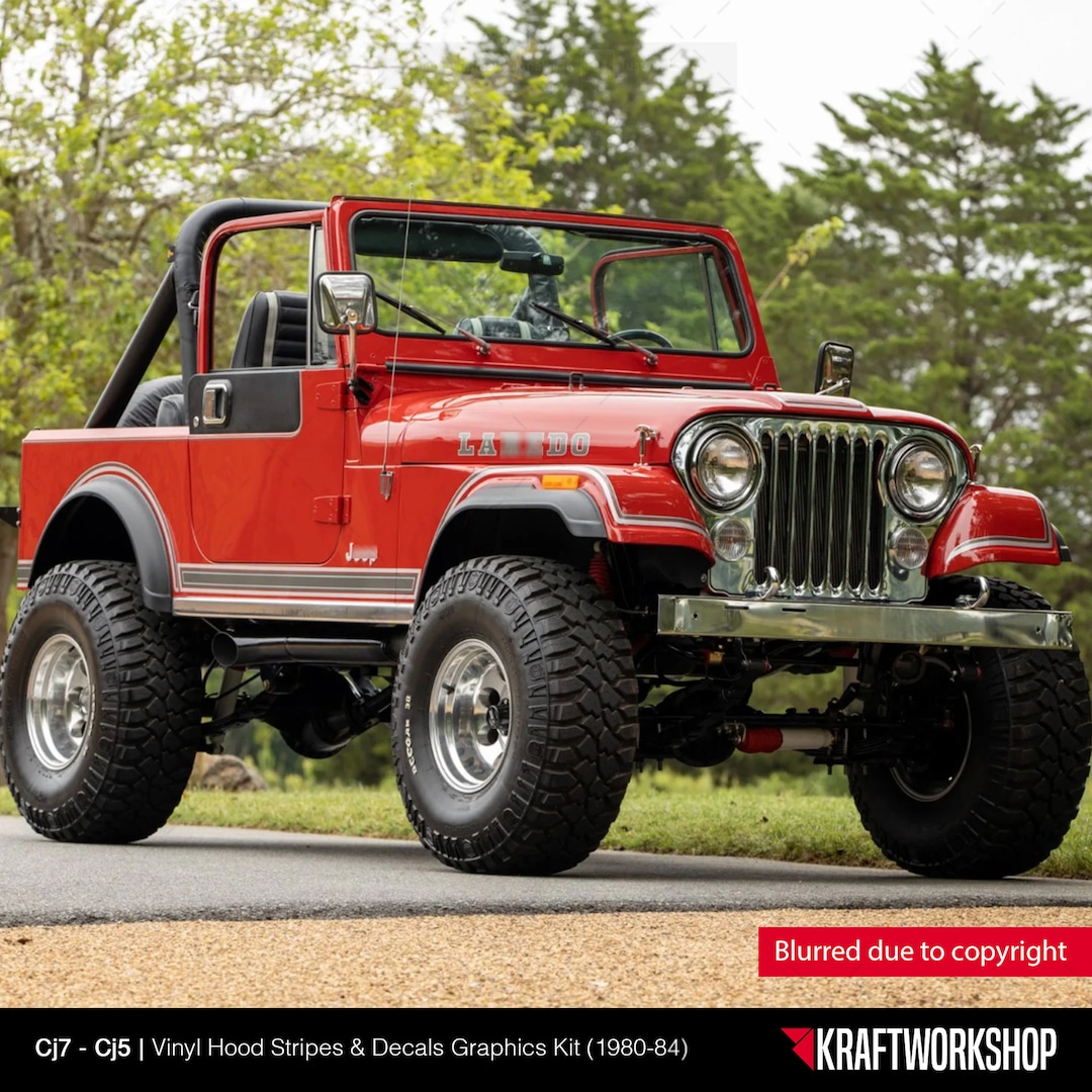 Jeep Cj5 Decals
