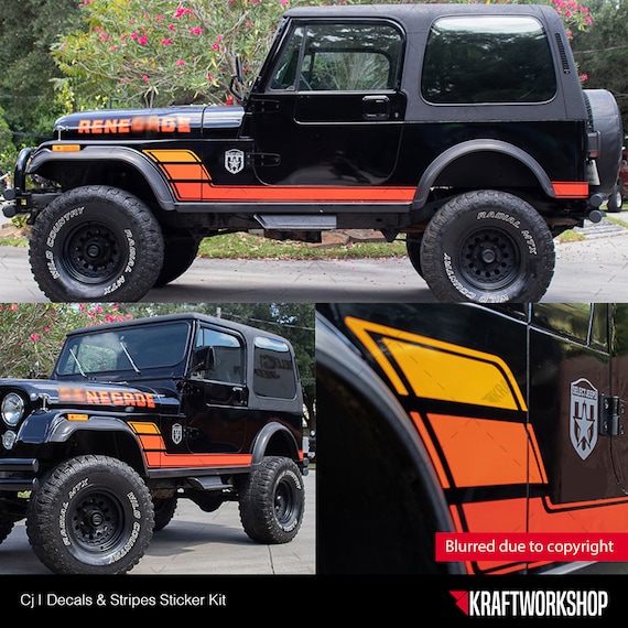 Jeep Cj5 Decals