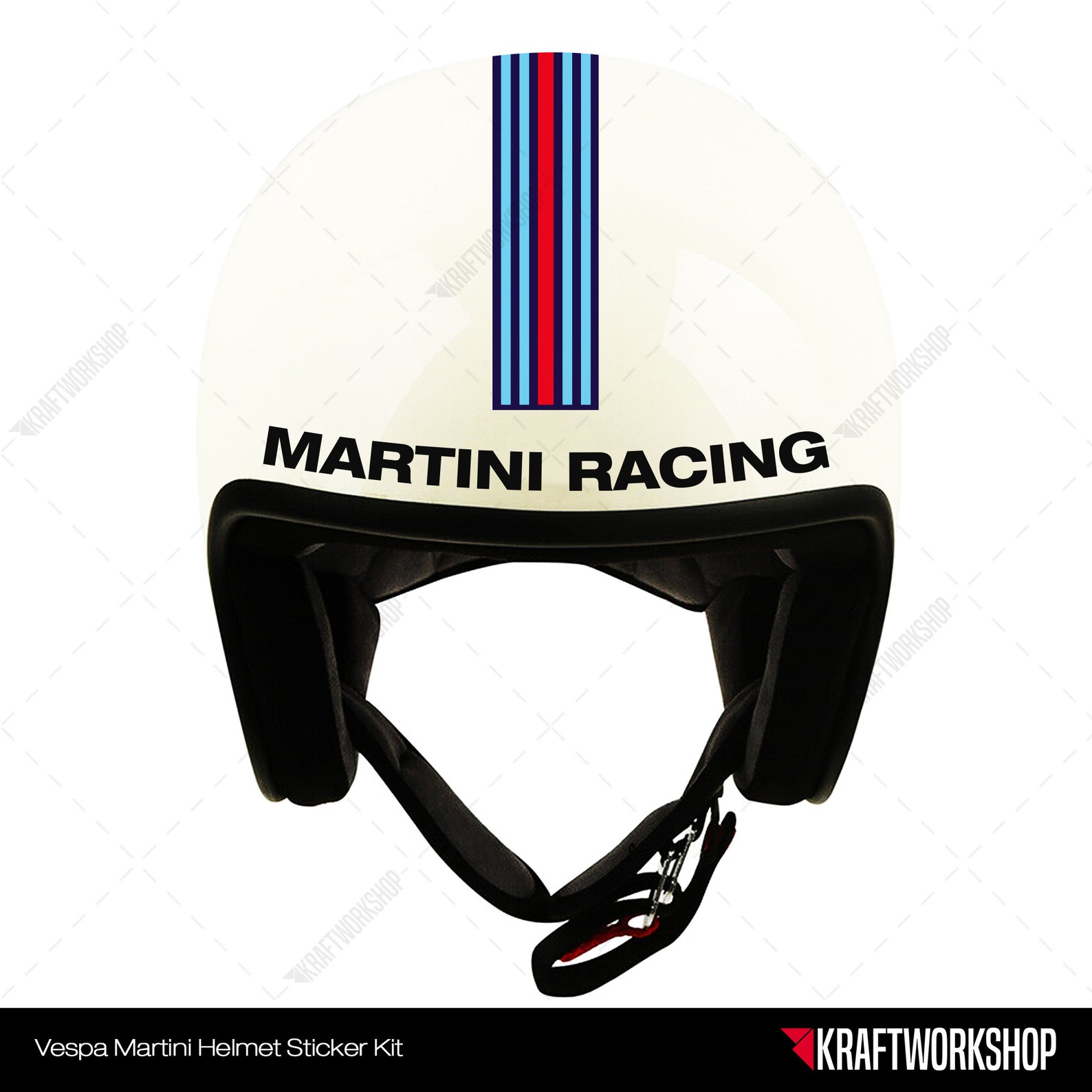 Martini Helmet Sticker Kit / Martini Racing Stickers - Etsy