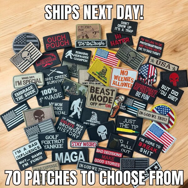 Funny Military Patches - Etsy